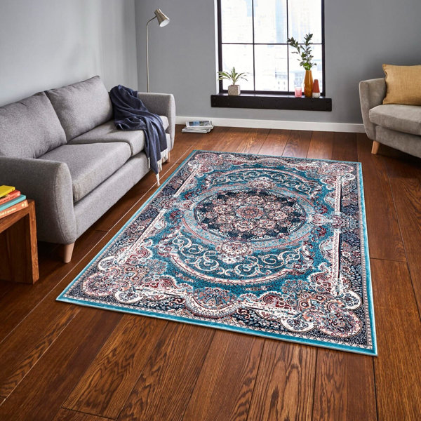 Latitude Vive Carlissia Floral 280cm X 380cm Area Rug Set | Wayfair.co.uk