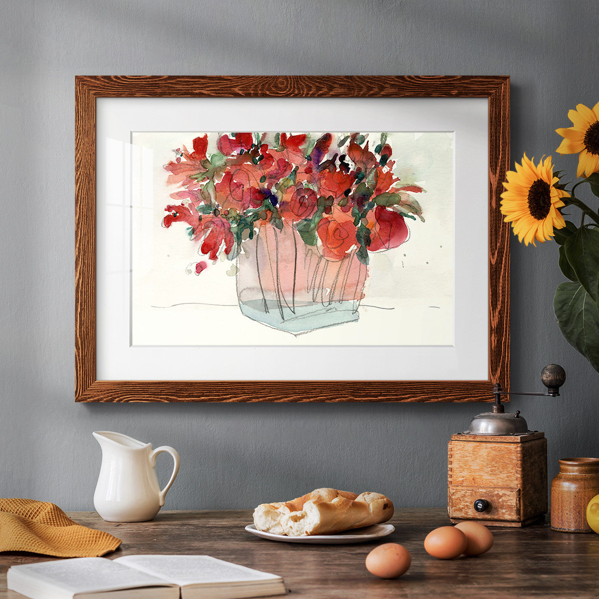 Winston Porter The Small Bunch II - Single Picture Frame Print | Wayfair