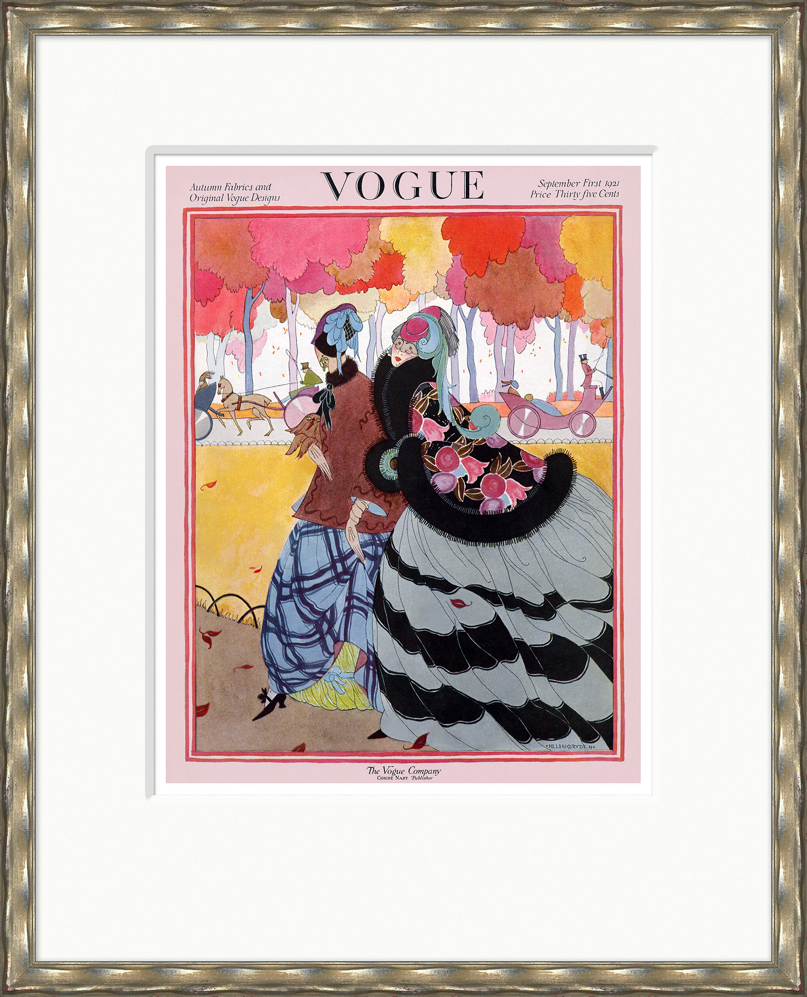 Soicher Marin " Vogue Cover, Autumn Fabrics, Helen Dryden, September 1 ...