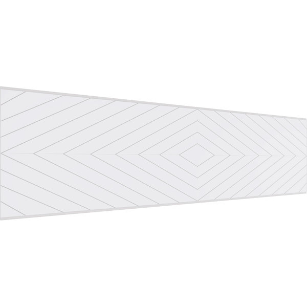 PCI Enterprises 24.25'' H x 94.5'' W x 0.38'' D Expanded Cellular PVC ...