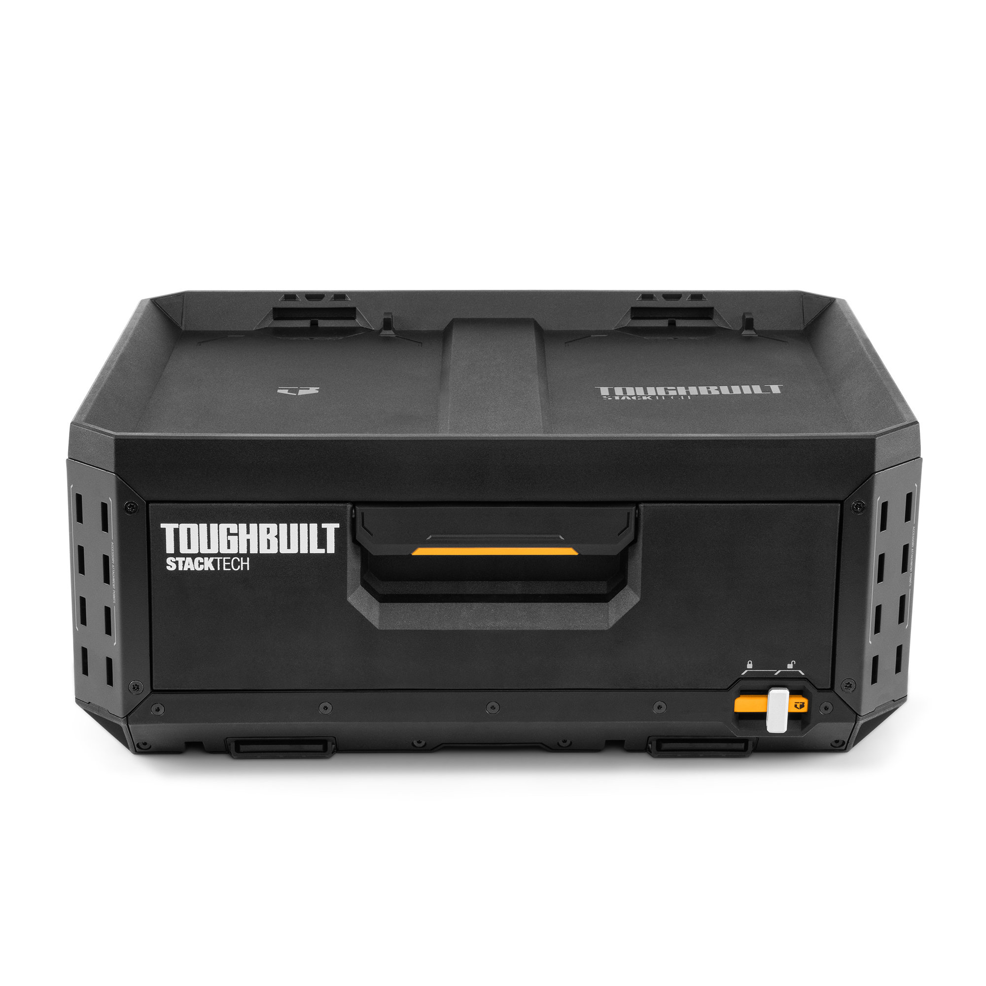 ToughBuilt StackTech 1-Drawer Tool Box, Durable Plastic Storage ...