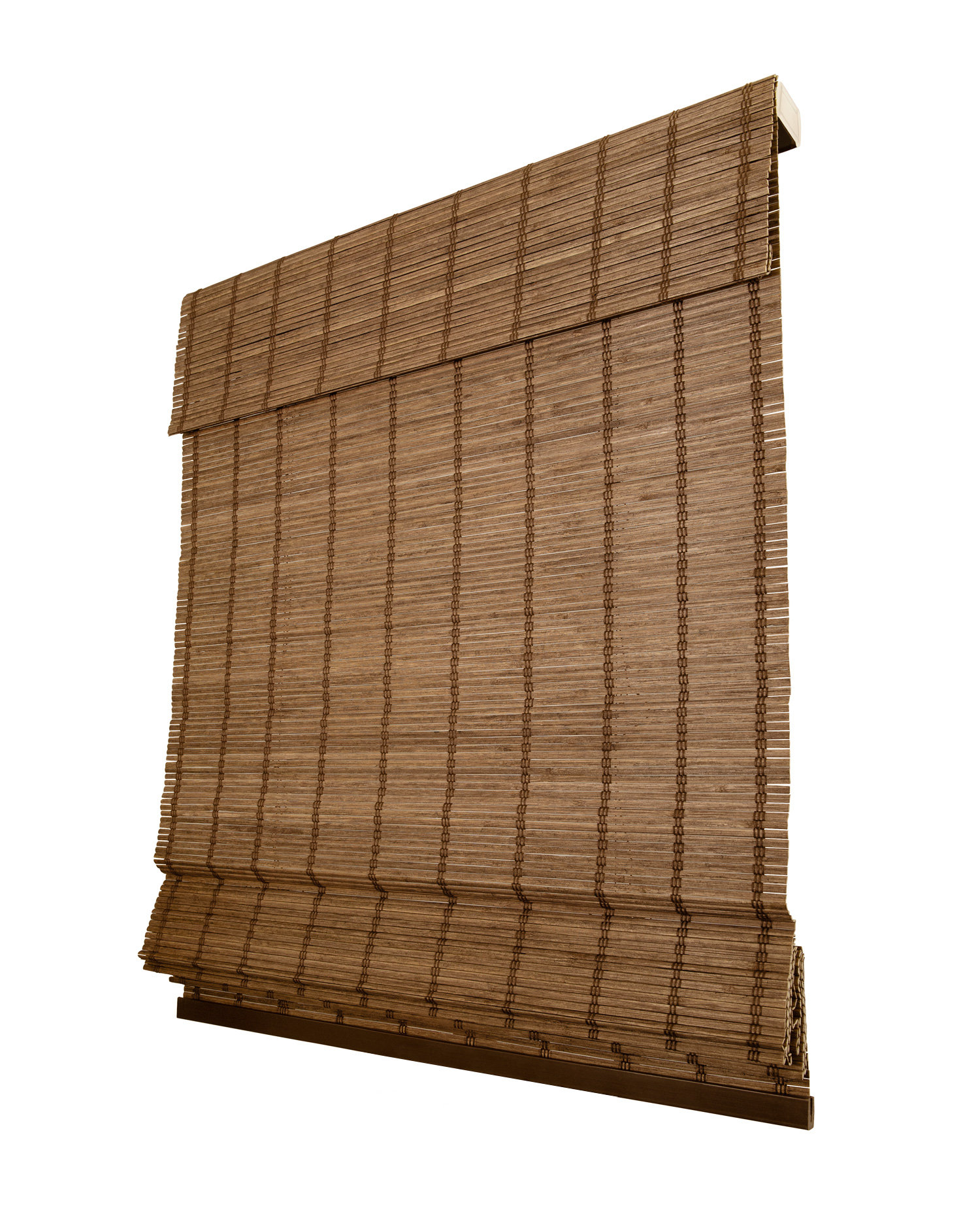 Red Barrel Studio® Cordless Light Filtering Woven Wood Bamboo Roman ...
