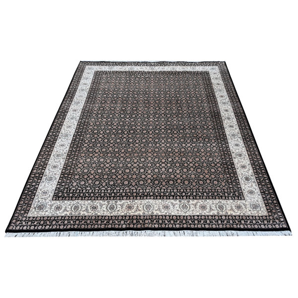 Bungalow Rose Reyana Handmade Hand-Knotted Wool Rug | Wayfair
