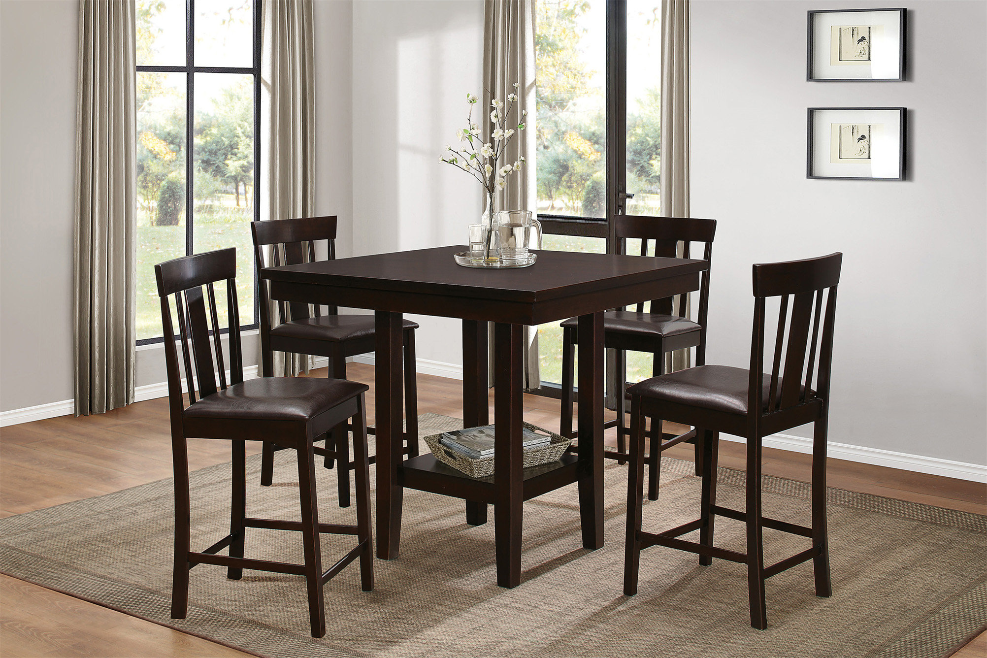 Red Barrel Studio® Rabea Rectangular Dining Set | Wayfair
