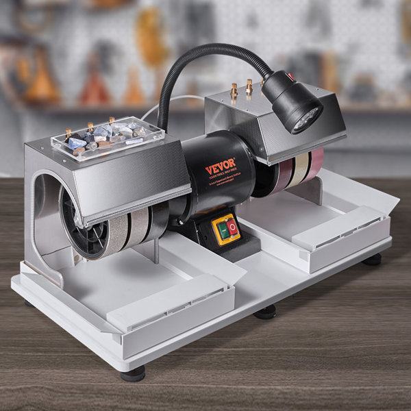 VEVOR Cabbing Machine, 6" 1/4HP 1800rpm Efficient, Lapidary Rock ...