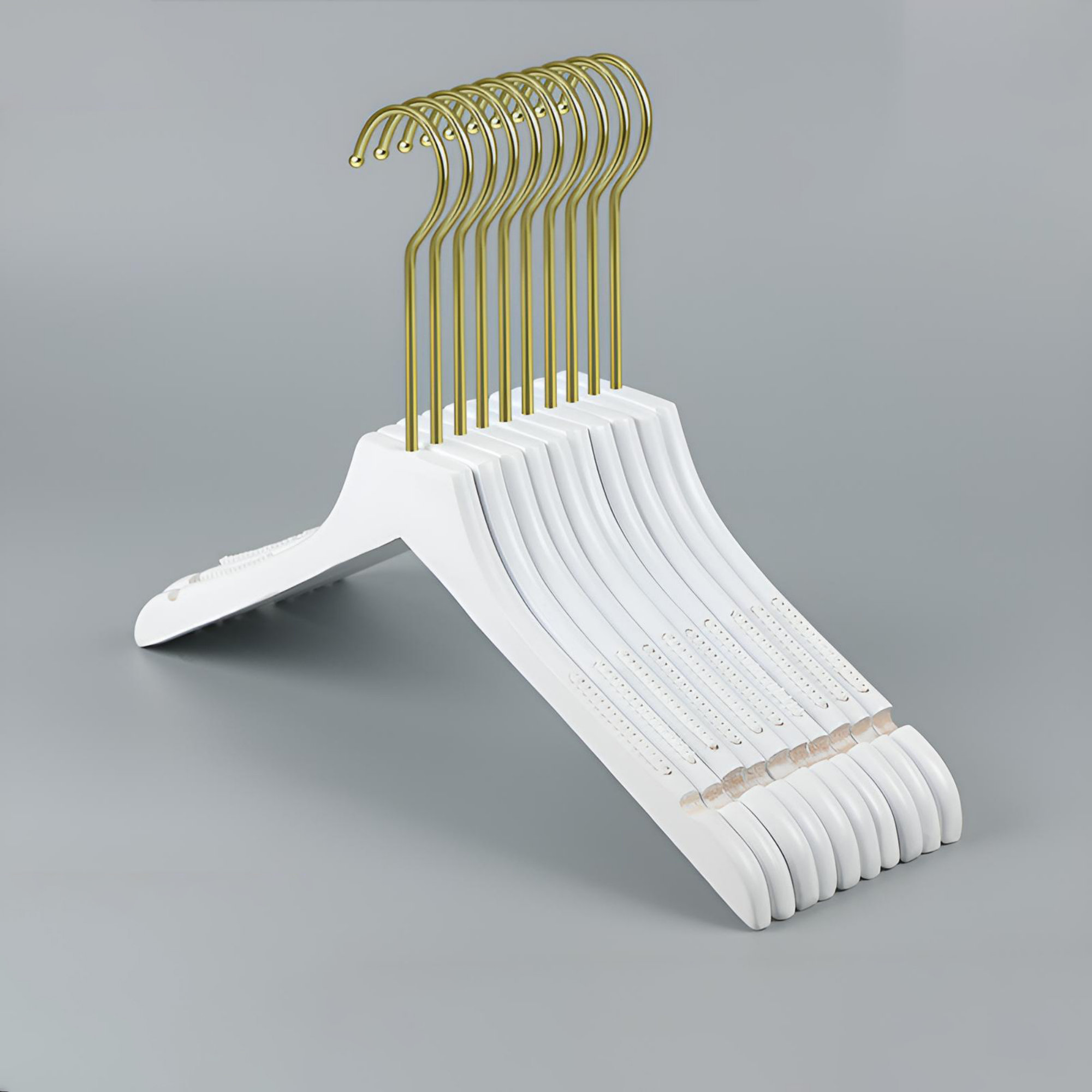 Hokku Designs Modern Wooden Pant Hangers For Home - Wayfair Canada