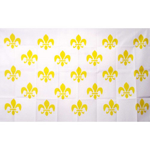 NeoPlex Drapeau traditionnel Georgina Fleur De Lis - Wayfair Canada