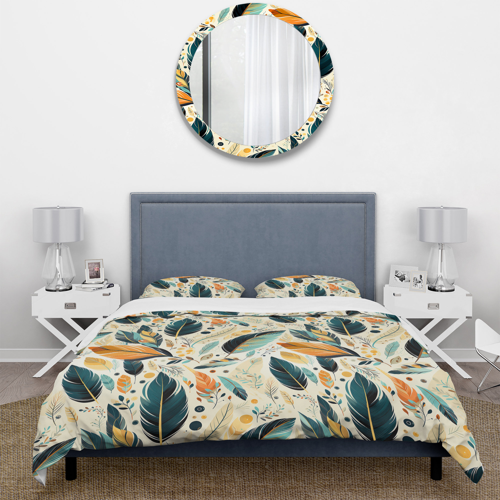 Design Art Artistic Nomad Boho Pattern Earth Tones III Bedding | Wayfair