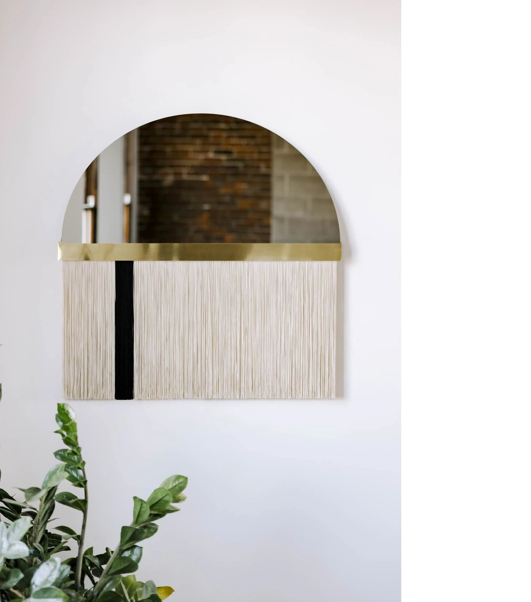 Candice Luter Art + Interiors Aria Colorblock Accent Mirror | Wayfair