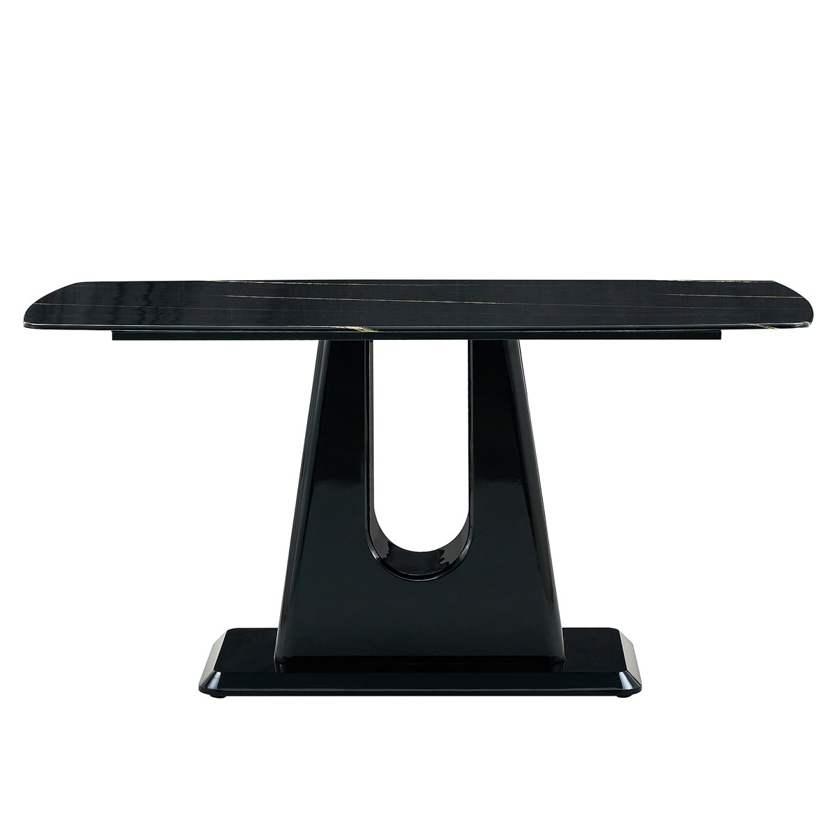 Ivy Bronx A Modern, Minimalist, And Luxurious Table A Imitation Marble ...
