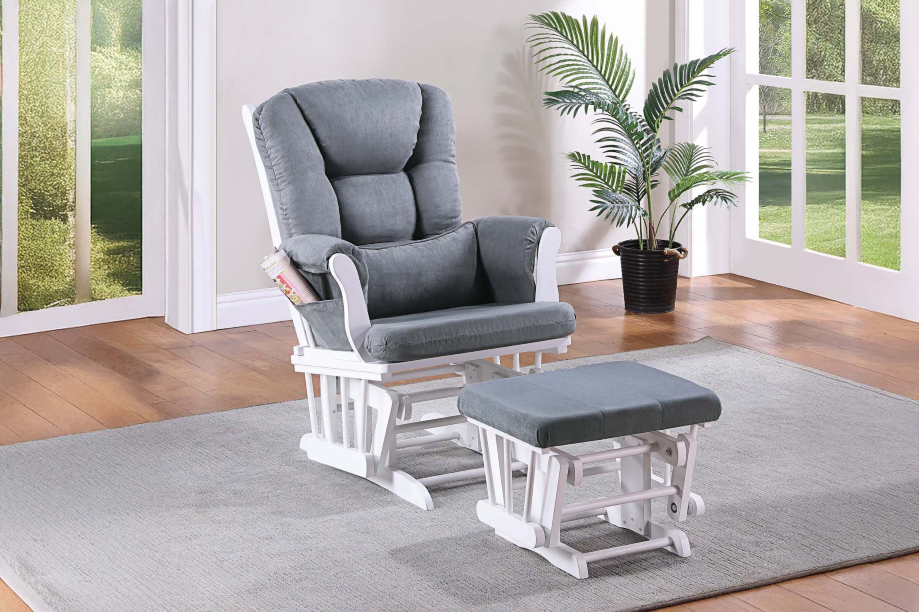 August Grove Luxurious Upholstered Glider Chair - Wayfair Canada