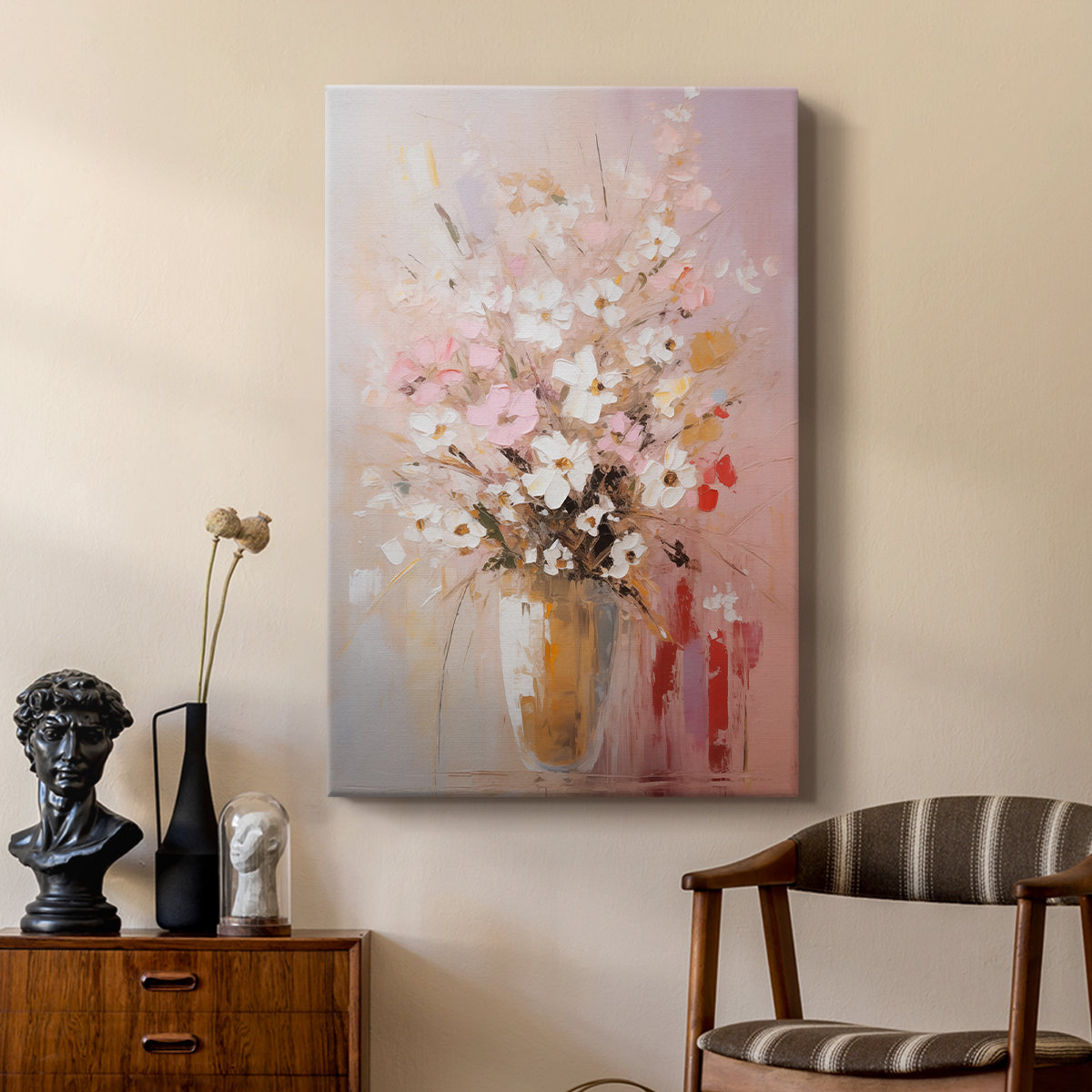 Charlton Home® FLORAL Series CCCLXVIII -Custom Wrapped Gallery Cavas - Wayfair Canada