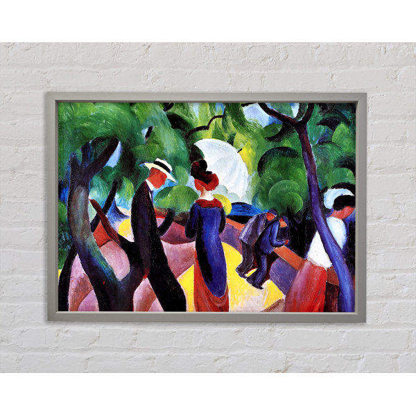 Marlow Home Co. August Macke Promenade - Single Picture Frame Art ...