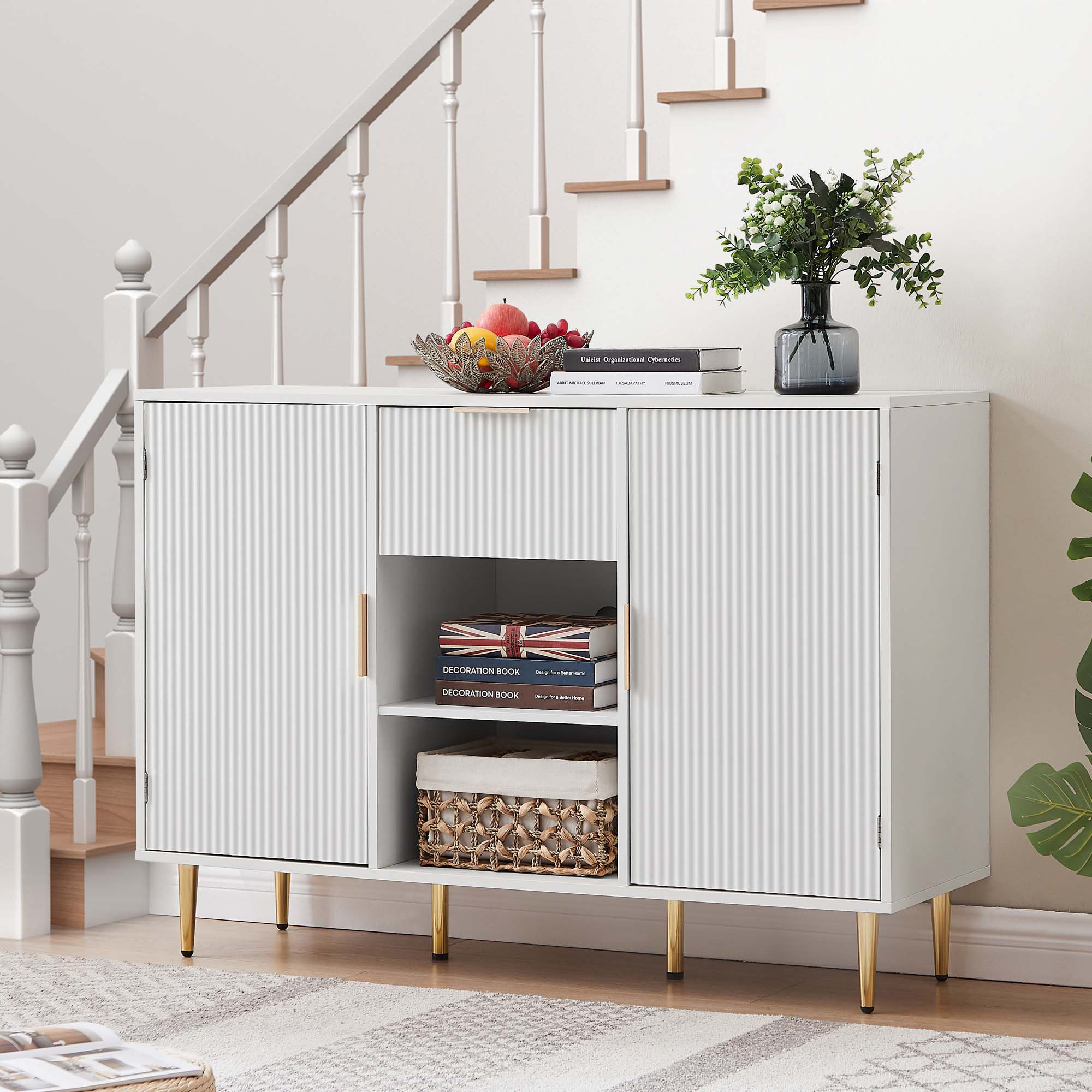 Latitude Run® Storage Cabinet Wave Pattern | Wayfair