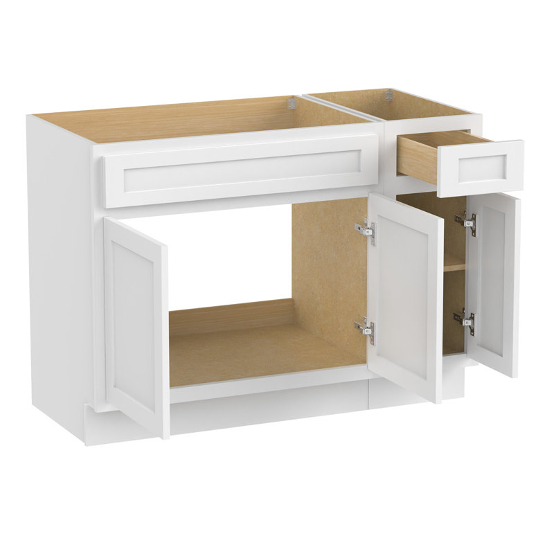 Home Beyond 42 Single Bathroom Vanity Base Only & Reviews | Wayfair