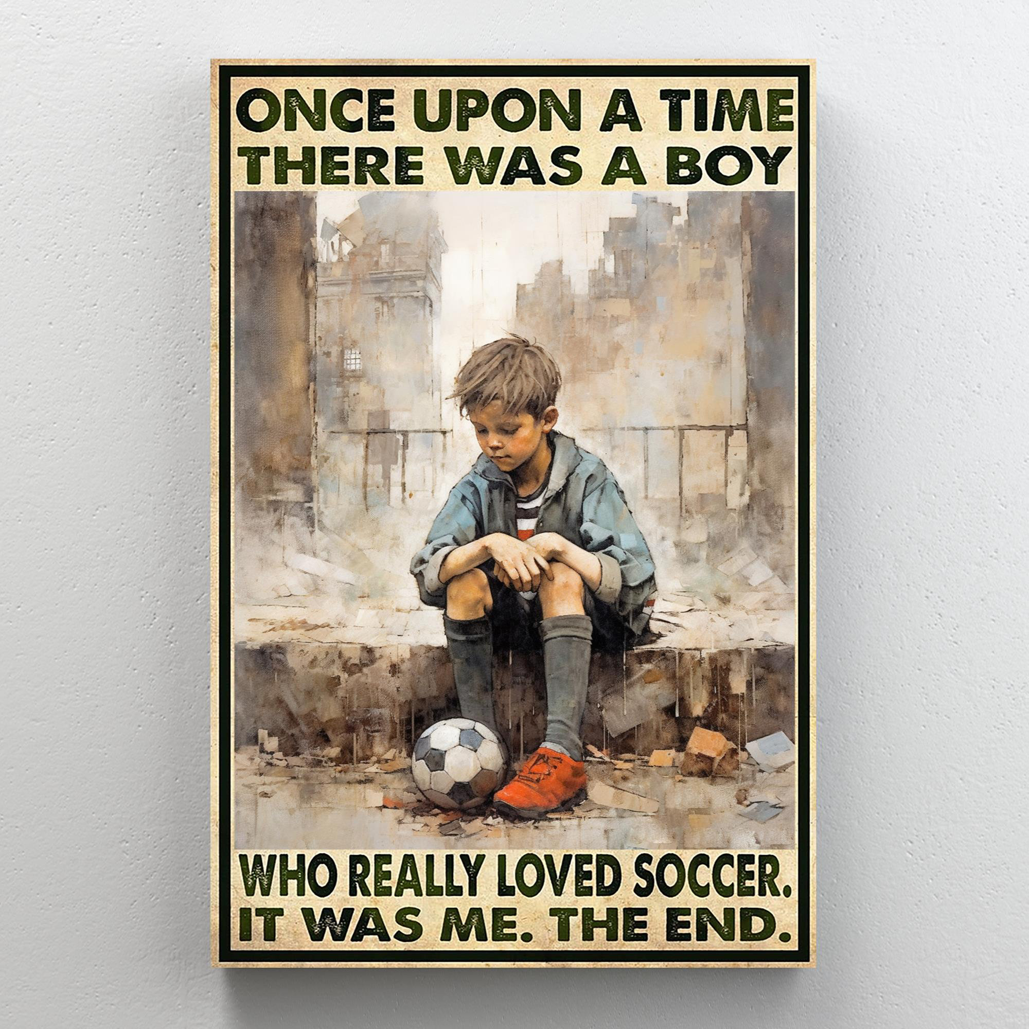 Trinx Who Really Loved Soccer - 1 Piece Rectangle Graphi Who Really ...