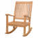Anderson Teak Del-Amo Teak Outdoor Rocker Chair & Reviews | Wayfair