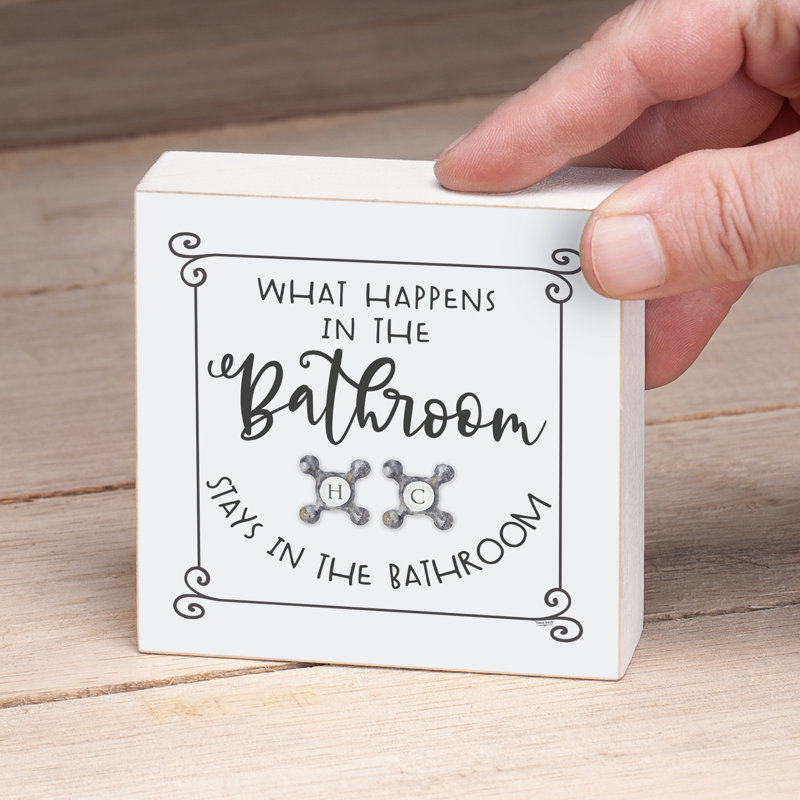 CounterArt Words And Text Decorative Plaque / Box Sign & Reviews | Wayfair