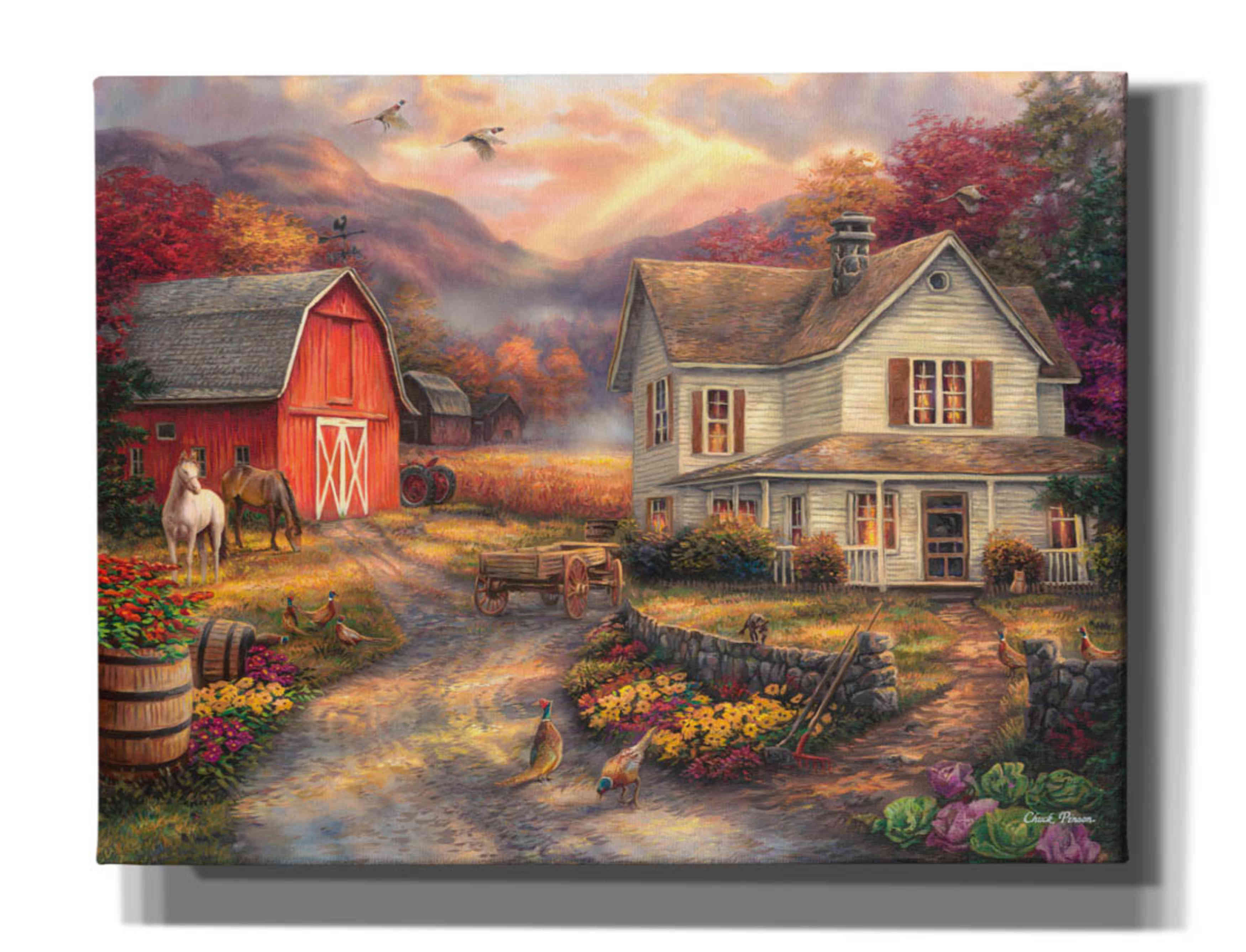 August Grove® Epic Graffiti 'Relaxing On The Farm' By Chuck Pins ...