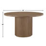 Latitude Run® Fiammetta 52'' Round Pedestal Dining Table "& Reviews ...