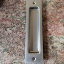 JUBEST Sliding Door Handle Flat Flush Closet Cabinet & Drawer Door Pull ...