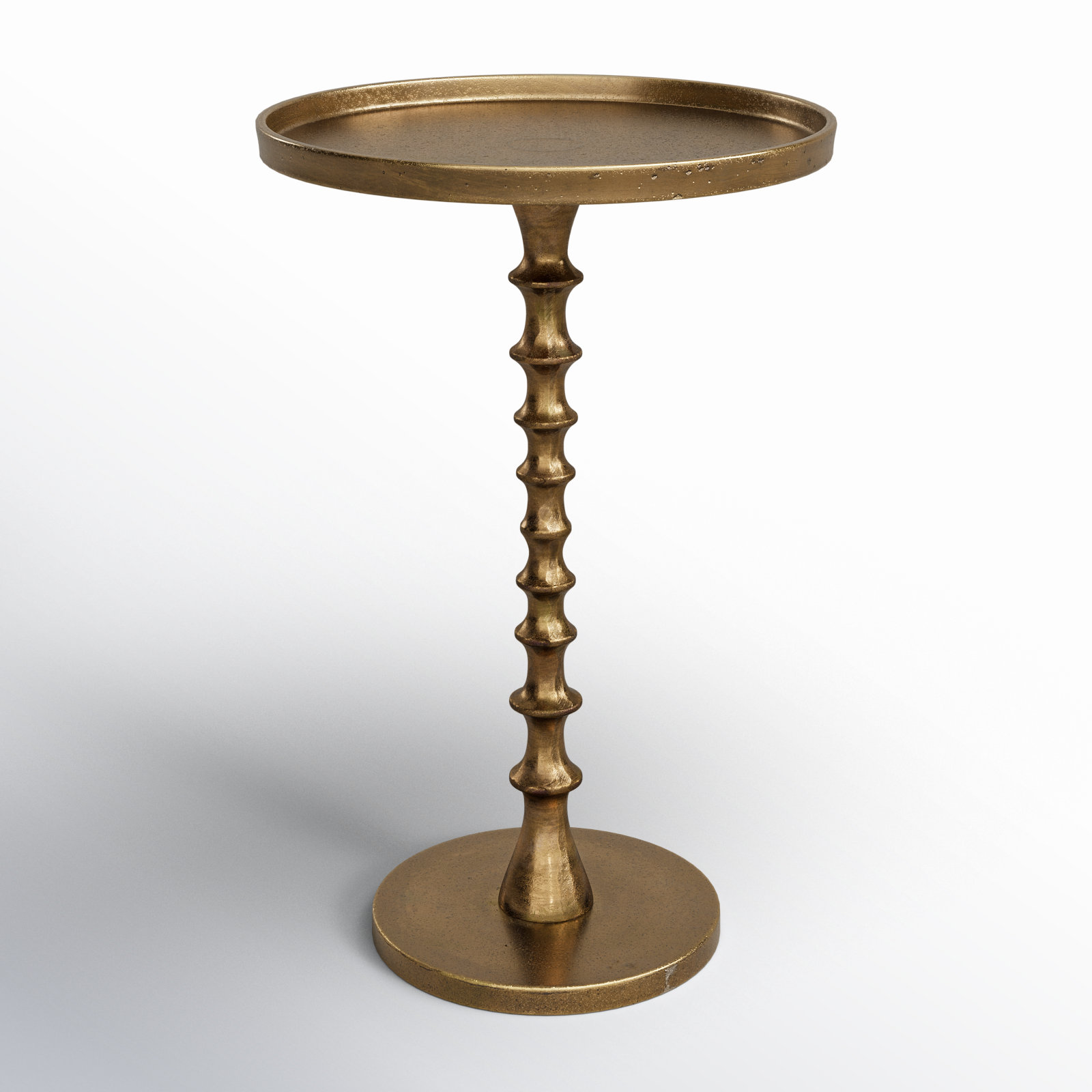 Birch Lane™ Nat Tray Top Pedestal End Table | Wayfair