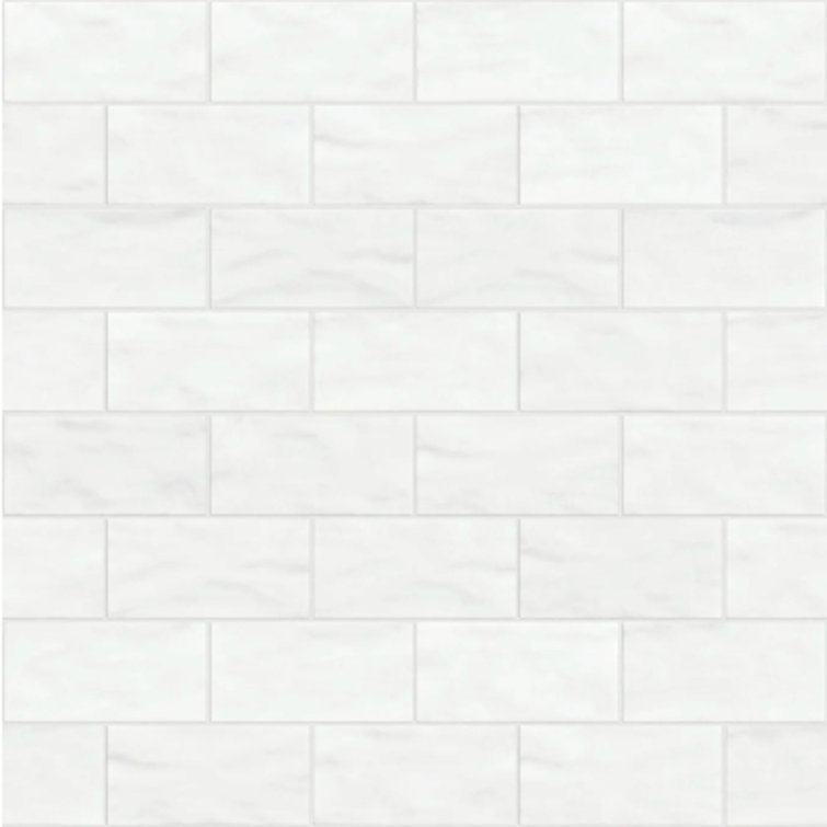 Thomas Avenue Ceramics 3"x 6" Glazed Ceramic Undulated Subway Tile ...