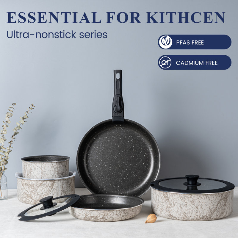 Chef Power 24-Piece Nonstick Cookware Set Detachable Handles, RV ...