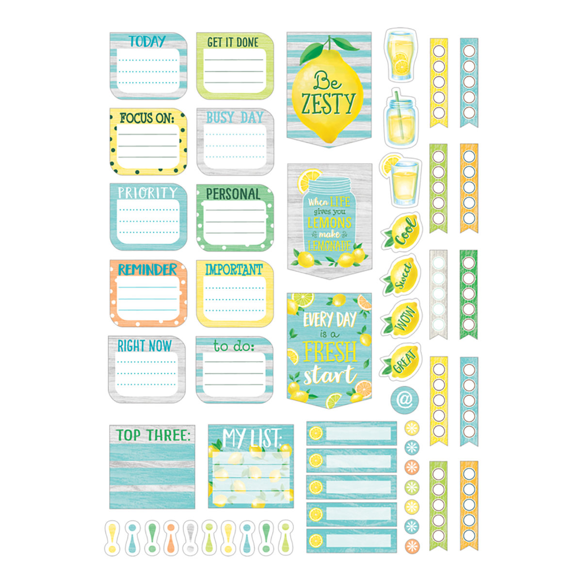 Teacher Created Resources Lemon Lesson Planner | Wayfair
