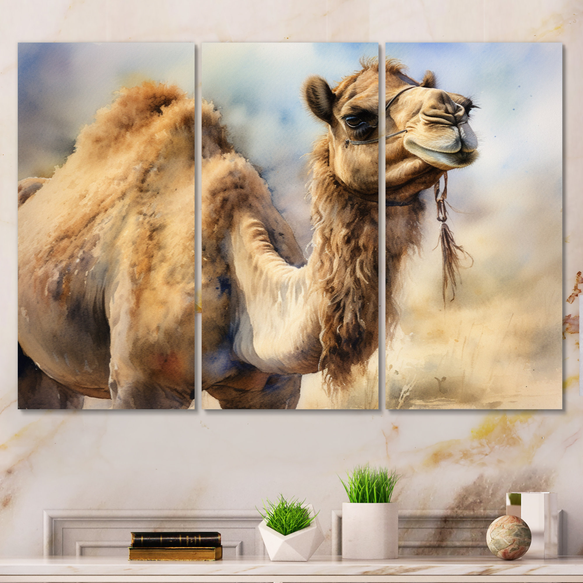 Union Rustic Camel Desert Nomad I - Animals Wall Decor Set - Wayfair Canada