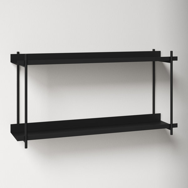 AllModern Tara Metal 2 Tiered Shelf & Reviews | Wayfair