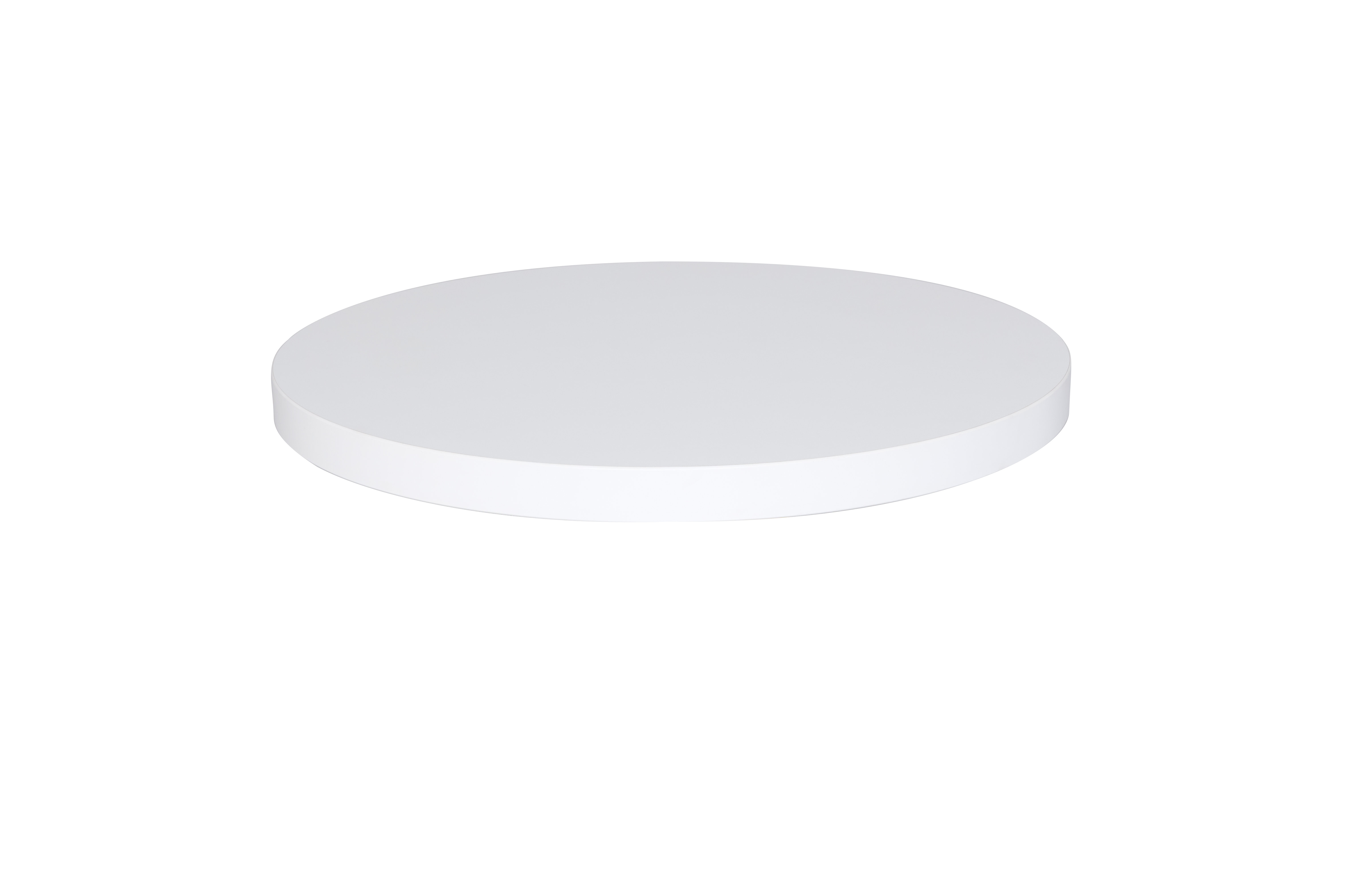 BFM Seating Midtown White Round Indoor Table top 2" Thickness - Wayfair ...
