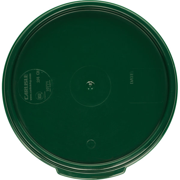 Carlisle Food Service Products Circle Plastic Container Lid | Wayfair