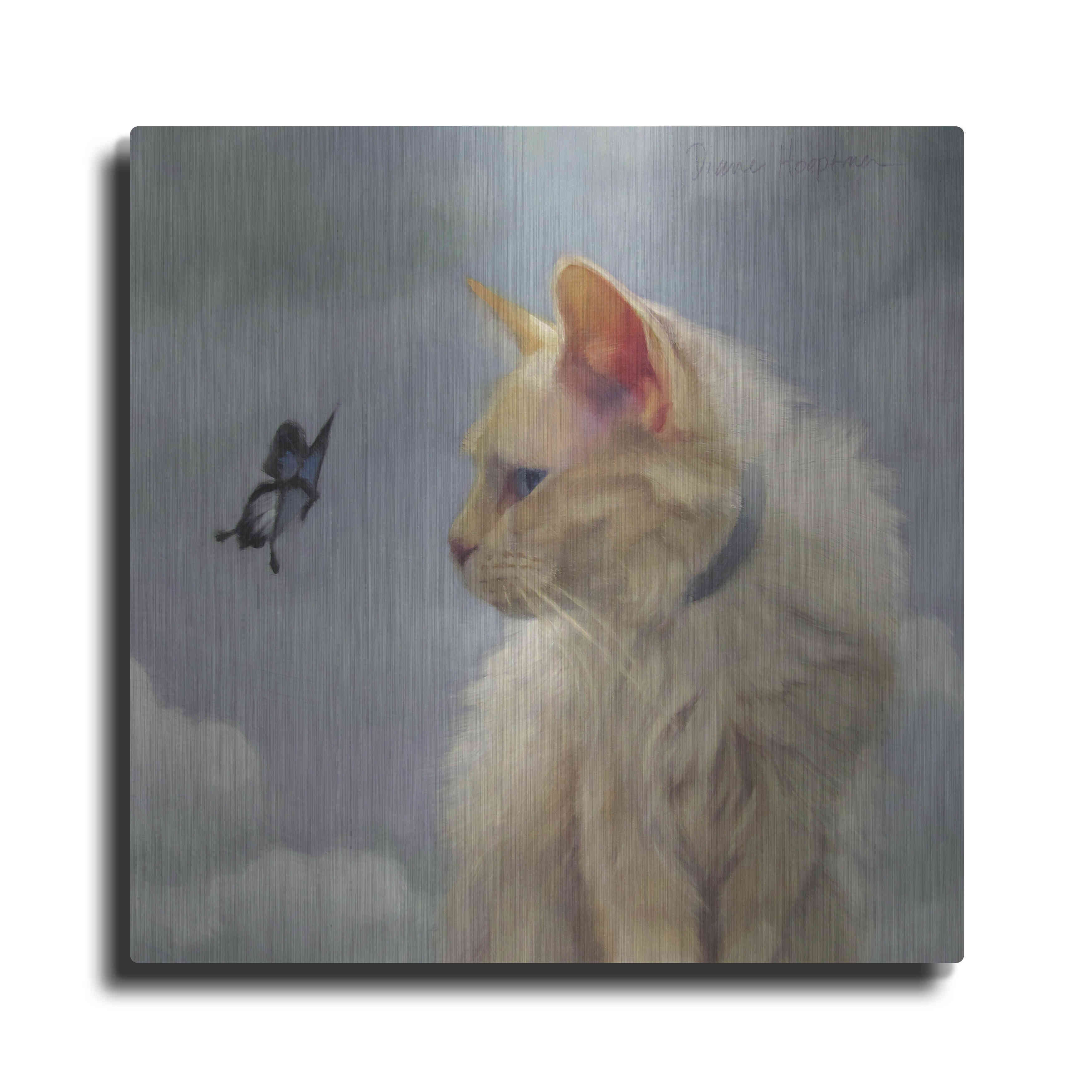 Red Barrel Studio® The Greeter - Unframed Graphic Art on Metal | Wayfair