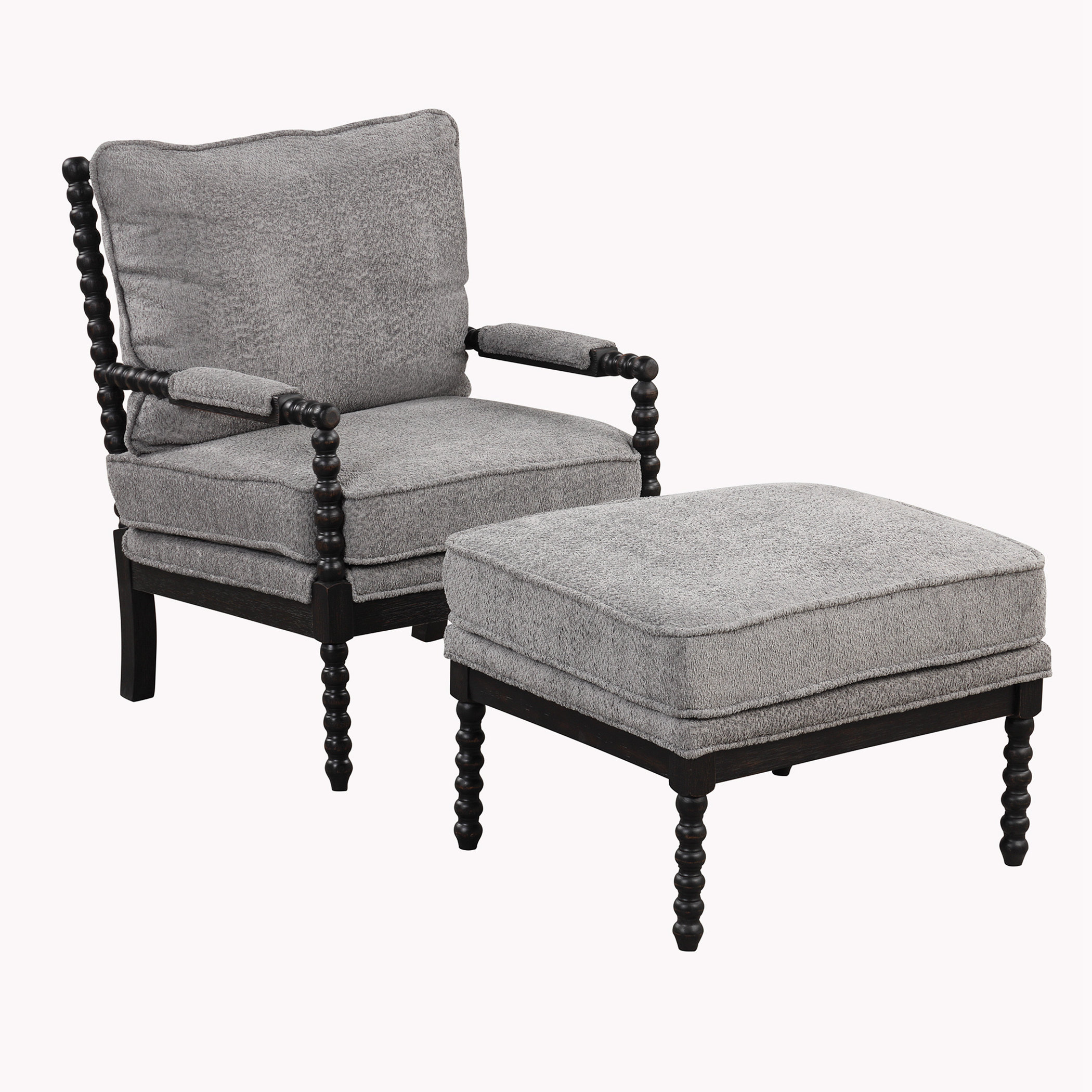 Dakota Fields Chrishona Velvet Armchair | Wayfair