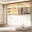 Latitude Run® Danniele 115.7" W Walk In Closet System with 4 Drawers ...