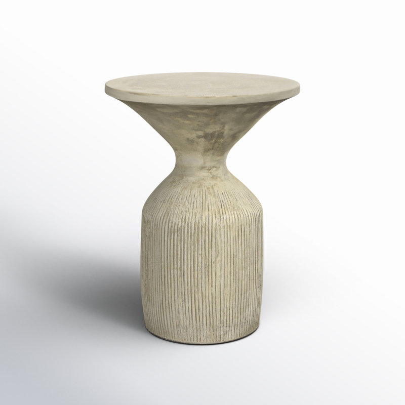 Birch Lane™ Midtown Stone/Concrete Side Table | Wayfair