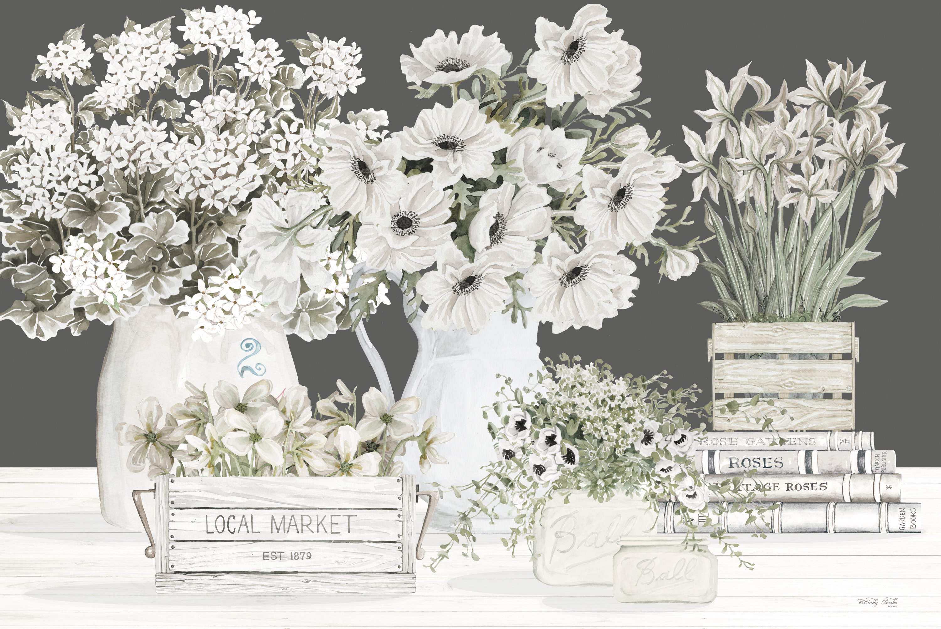August Grove® Jasminda Cindy's Collectibles I On Canvas by Cindy Jacobs ...