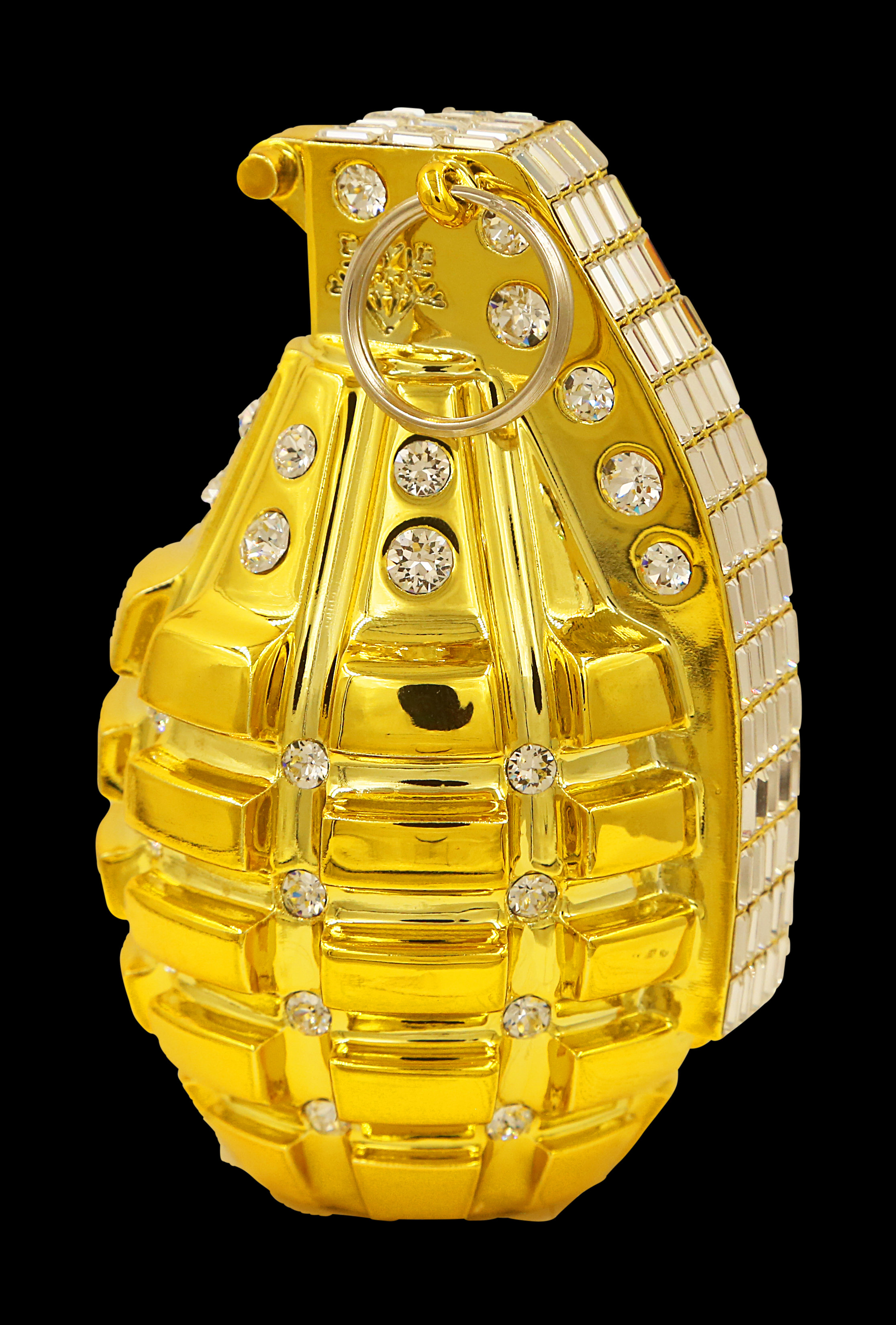 Crystamas Elevate Your Decor with Stunning Grenade of Bling a Bold and ...