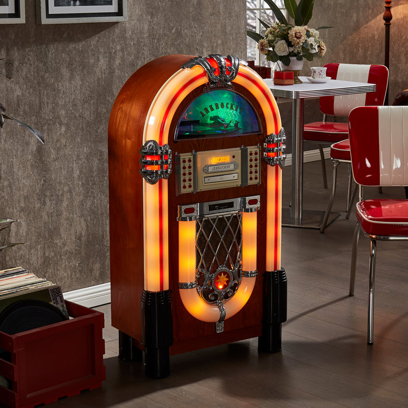 Arkrocket Audio Arkrocket Taurus II Jukebox Vinyl Record Player ...