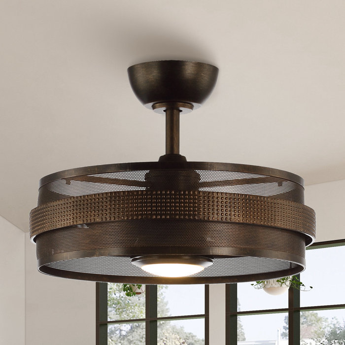 17 Stories 21'' Ceiling Fan with LED Lights & Reviews | Wayfair