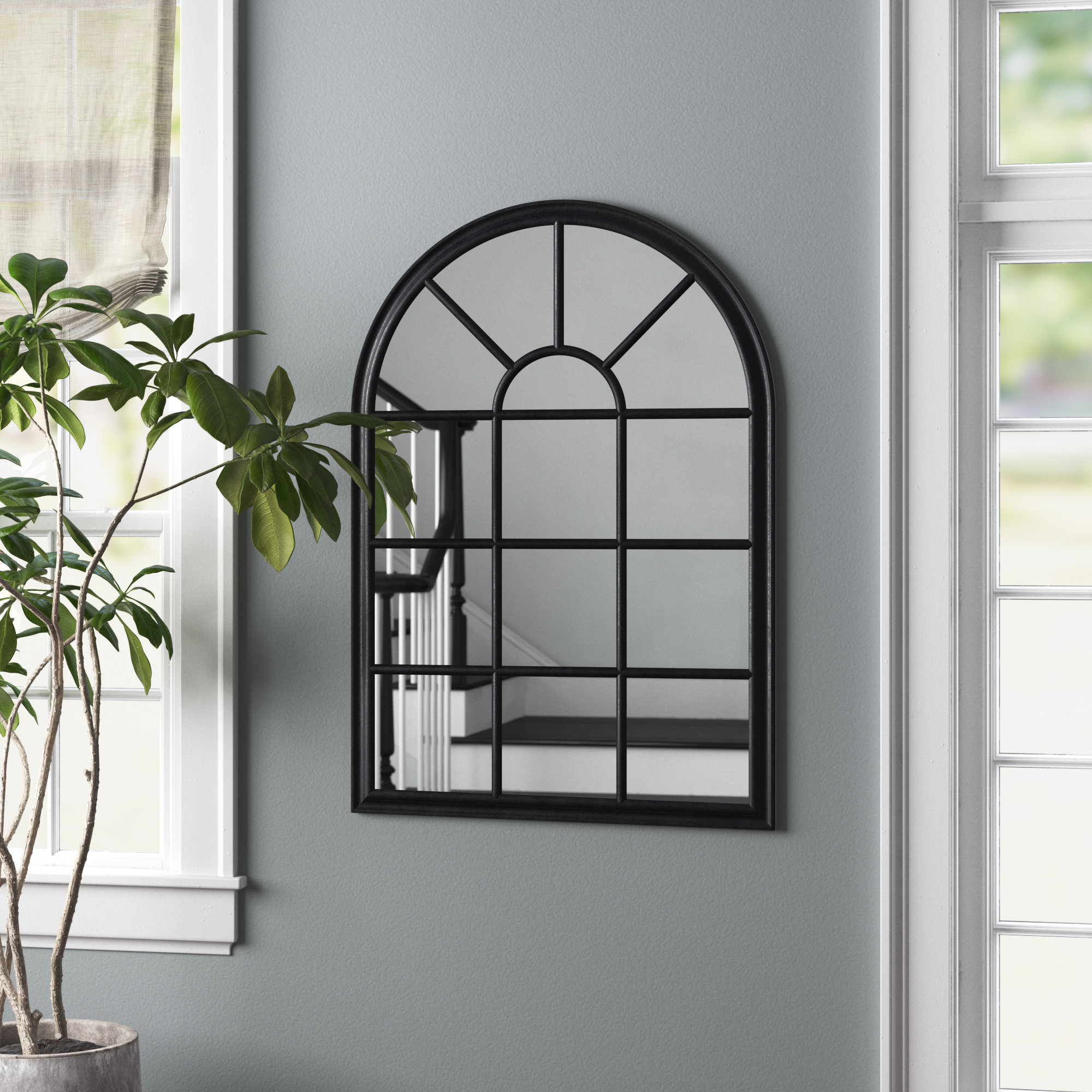 Laurel Foundry Modern Farmhouse Totowa Window Panel Wood Framed Wall ...