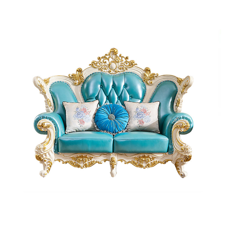 Rosdorf Park Levron 76.38'' Genuine Leather Rolled Arm Loveseat | Wayfair