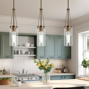 Gold Kitchen Island Pendant Lighting You'll Love | Wayfair
