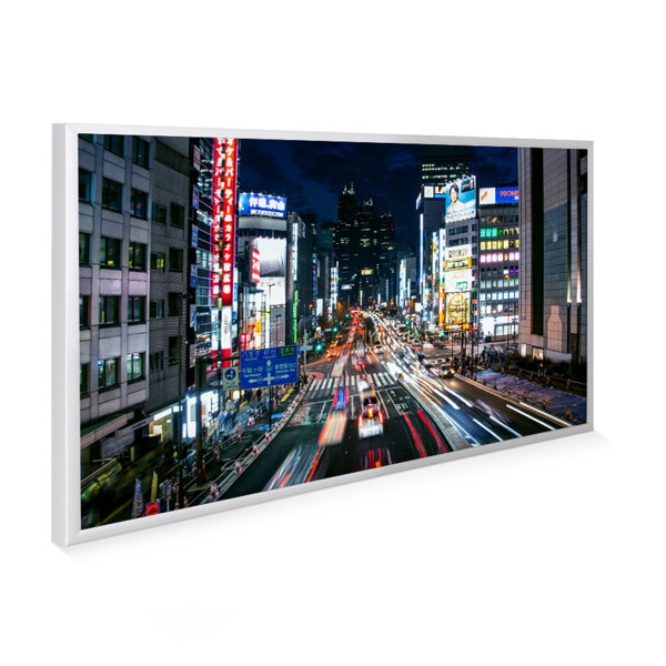 Mirrorstone Tokyo Picture Infrared Wi-Fi + Remote Flat Heating Panel ...