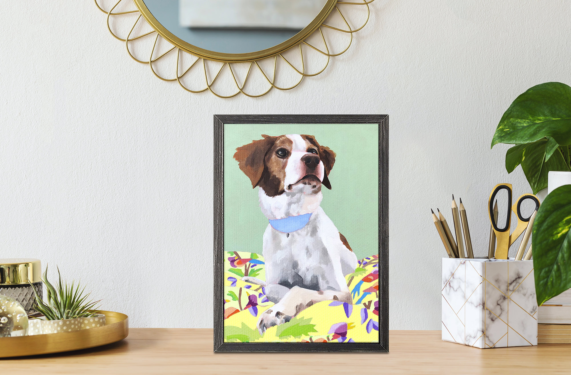 Winston Porter Gilly Dog Tales - Pepper by Jay Mcclellan Studio - Print ...