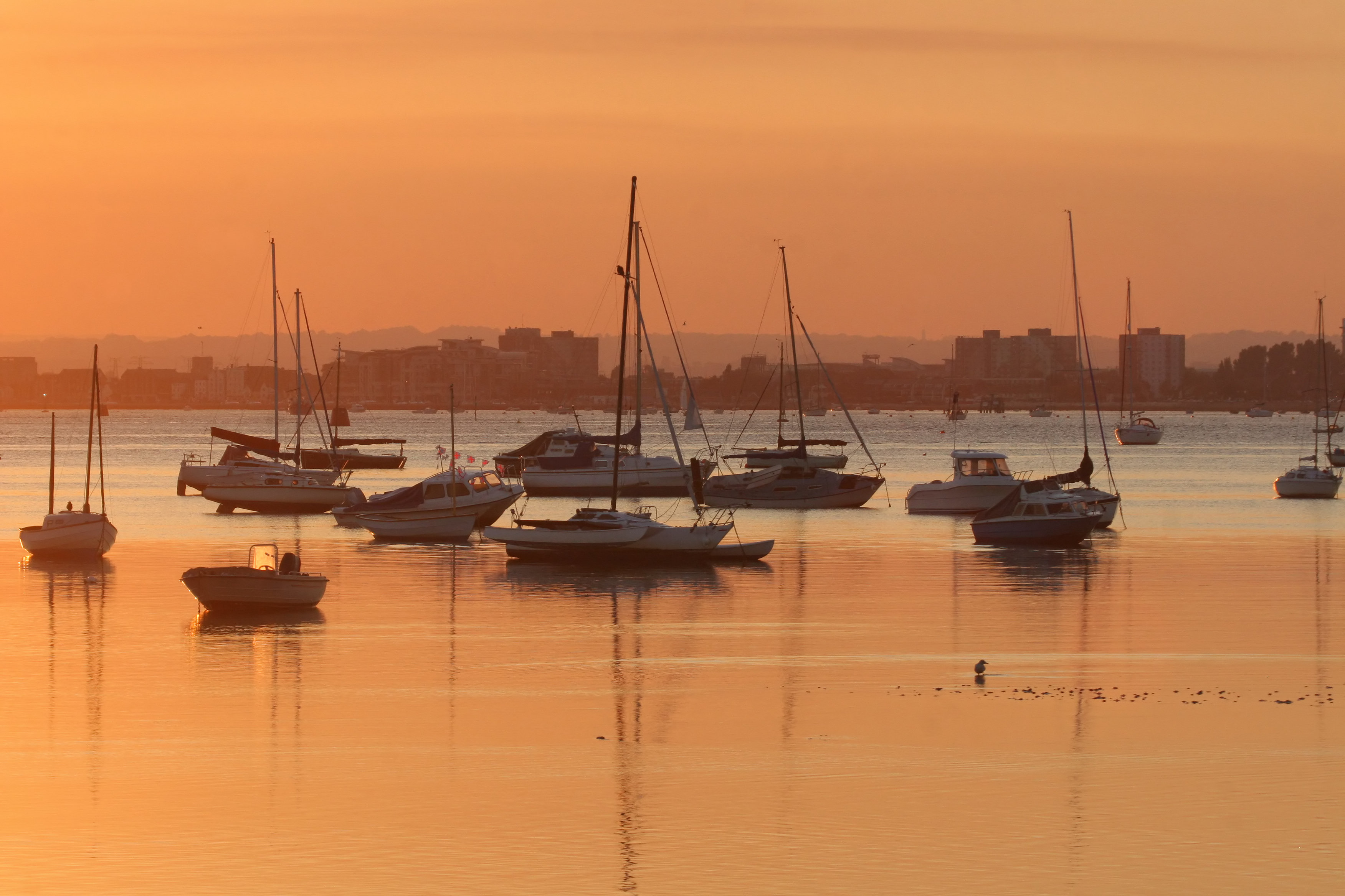 Breakwater Bay Poole Harbour by Joegough - Wrapped Canvas Photograph ...
