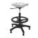 Diversified Woodcrafts Adjustable Height Ergonomic Lab Stool with ...