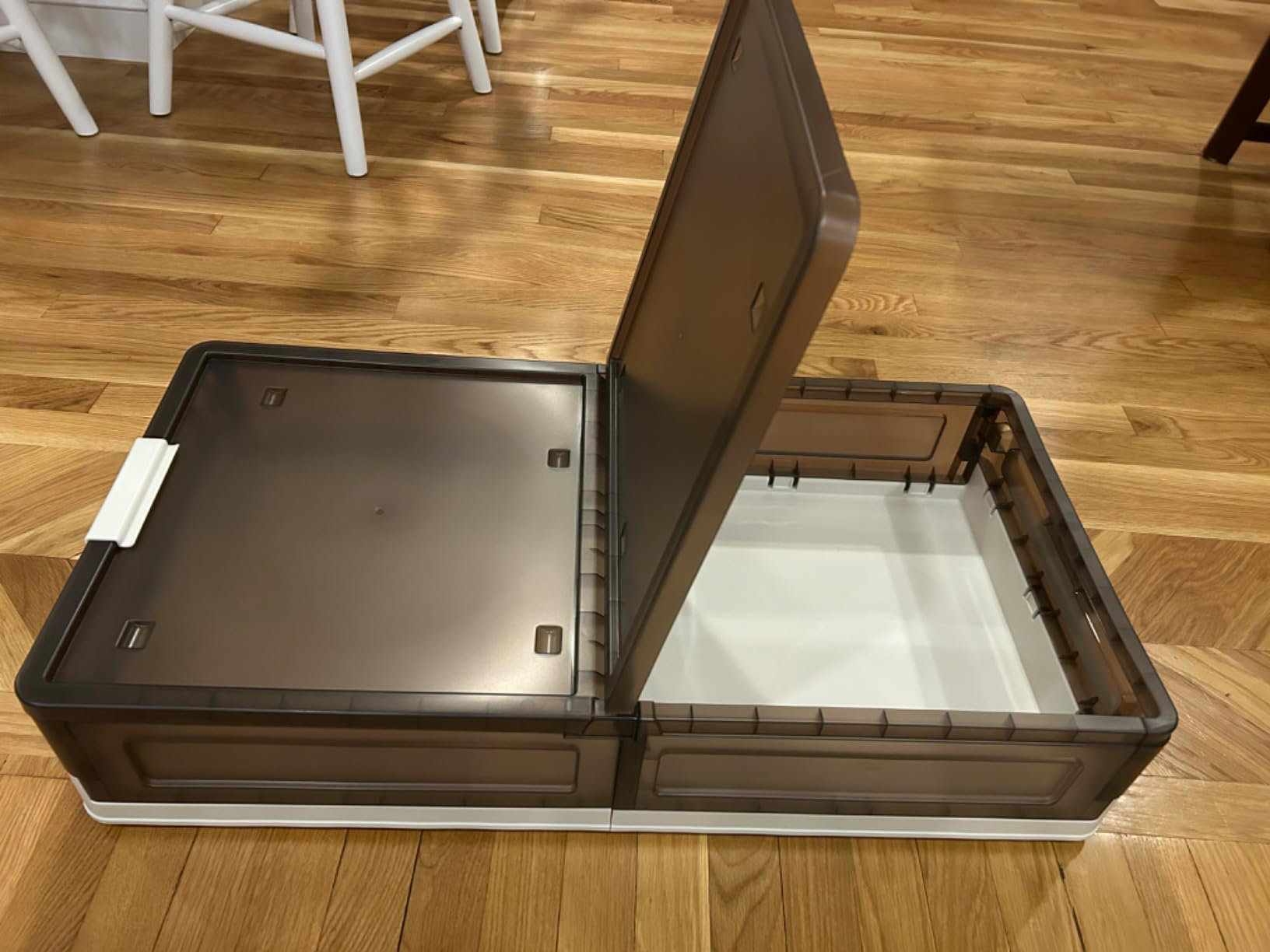 MODVAT Multi-purpose Storage Bins with Lids 2 Packs Storage Bins with ...