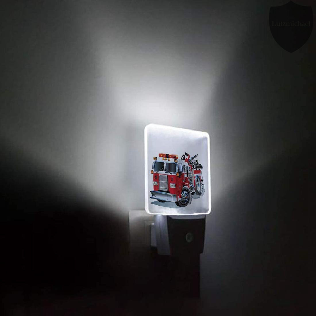 menggutong Fire Truck LED Night Light - Wayfair Canada